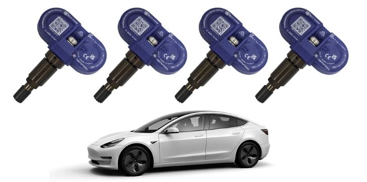 Originele Banden Spanning Sensoren (TPMS) voor Tesla - Thisplanet.eu